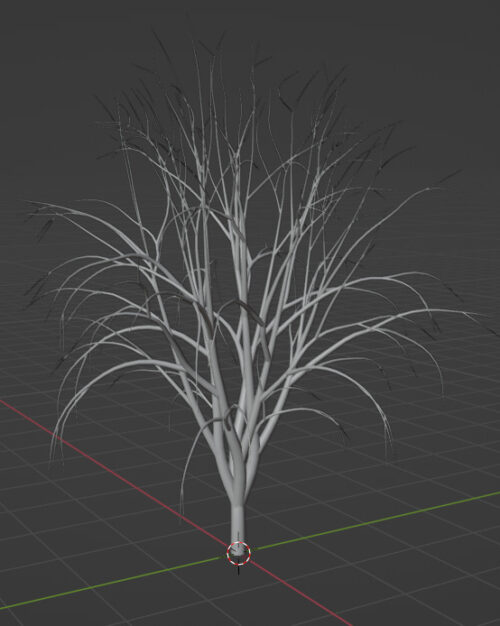 [blender]木を生やしたり、野菜の葉っぱつくったり[Sapling Tree Gen] | ウートガルズ町内放送